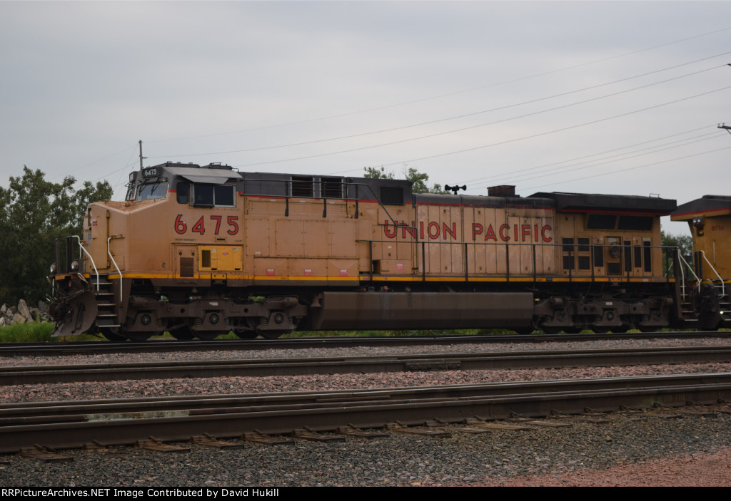 UP Engine 6475, Shortline Yard, Des Moines IA